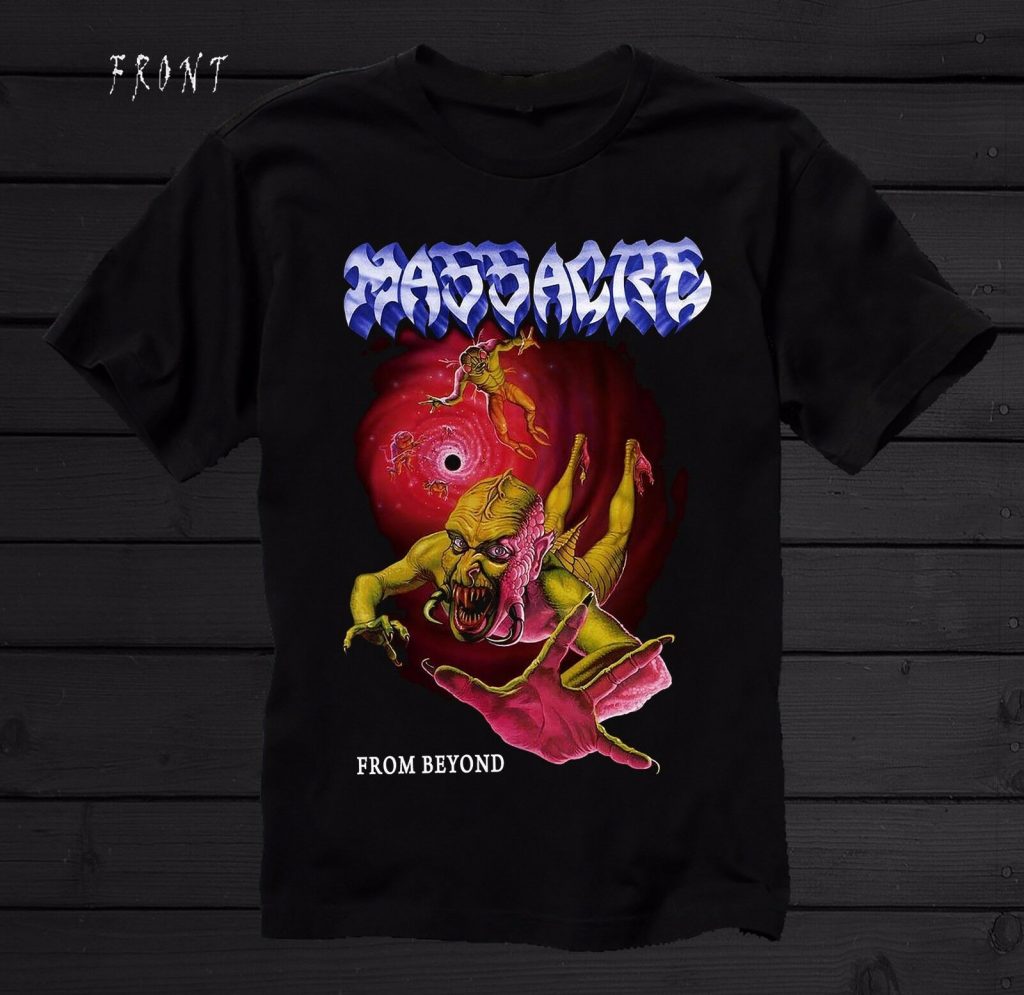 MASSACRE - From Beyond - Death Metal Band T-Shirt - SquadTee.com