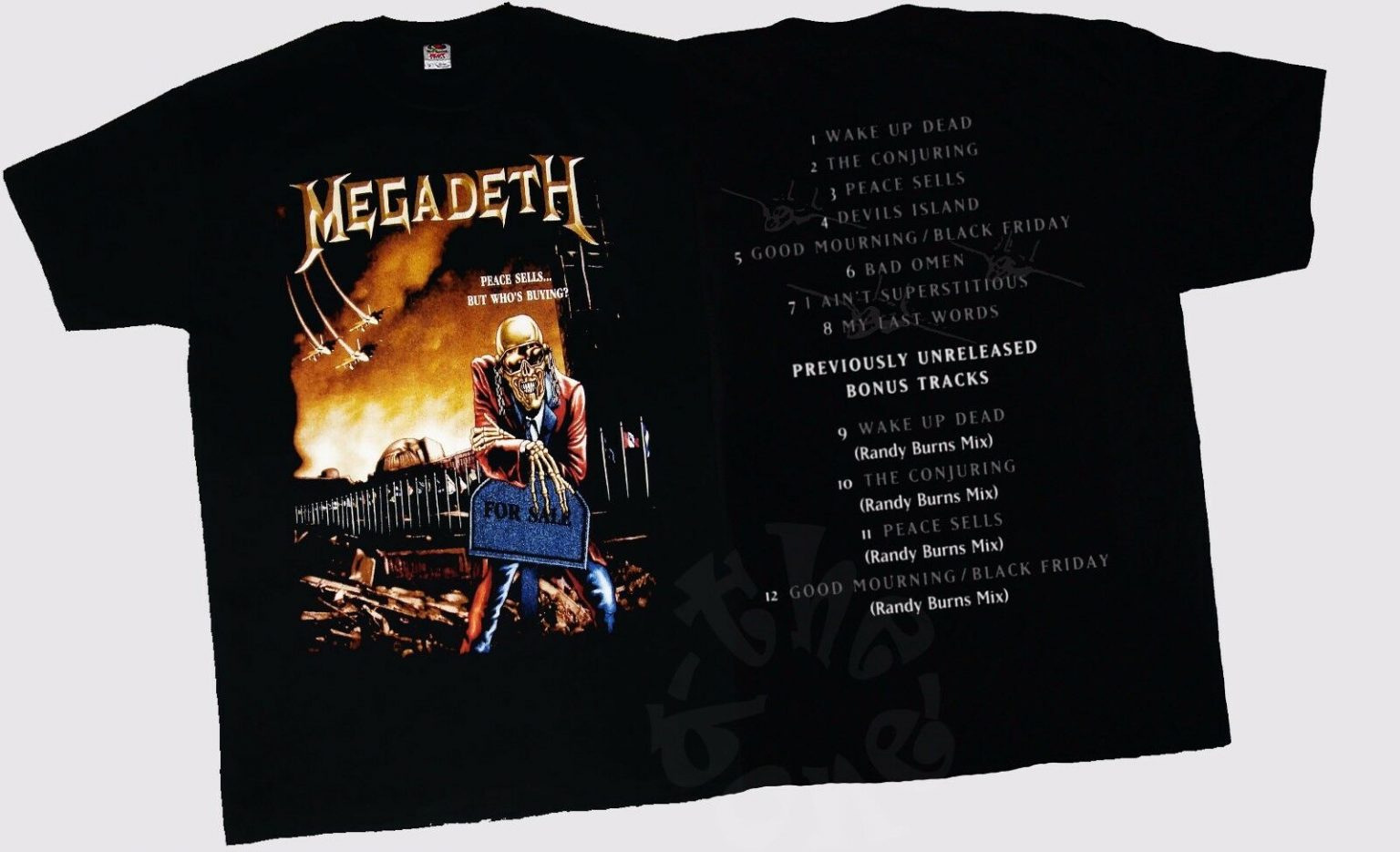 MEGADETH - Peace Sells... but Who's Buying? - T-Shirt - SquadTee.com