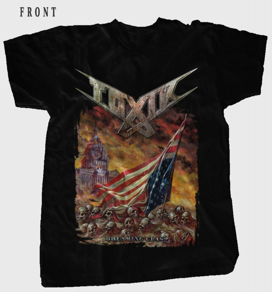 TOXIK - Breaking Class - American Thrash Metal Band T-Shirt - SquadTee.com