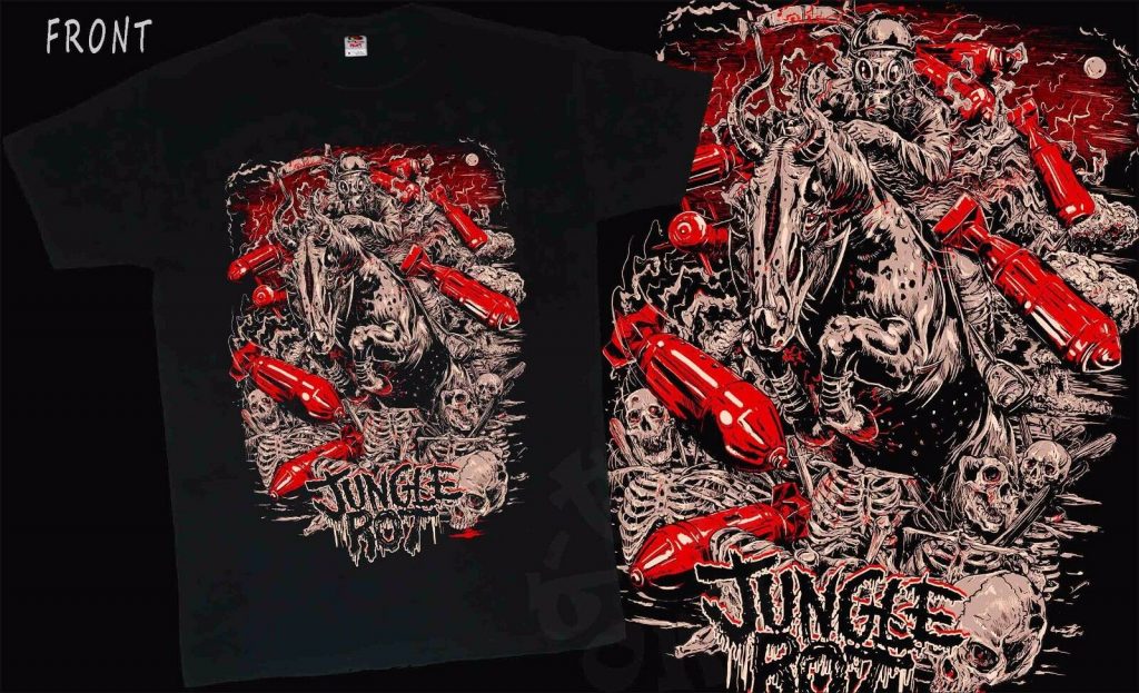Jungle Rot - American Death Metal Band T-Shirt - SquadTee.com