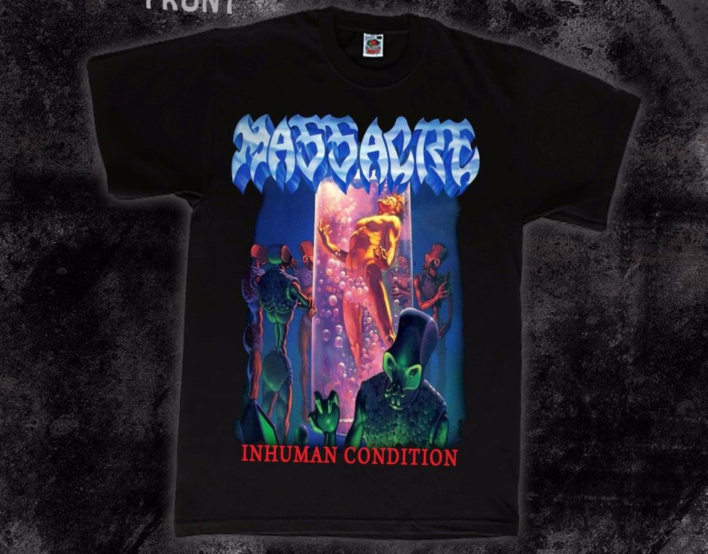 MASSACRE - Inhuman Condition - American Death Metal Band T-Shirt ...