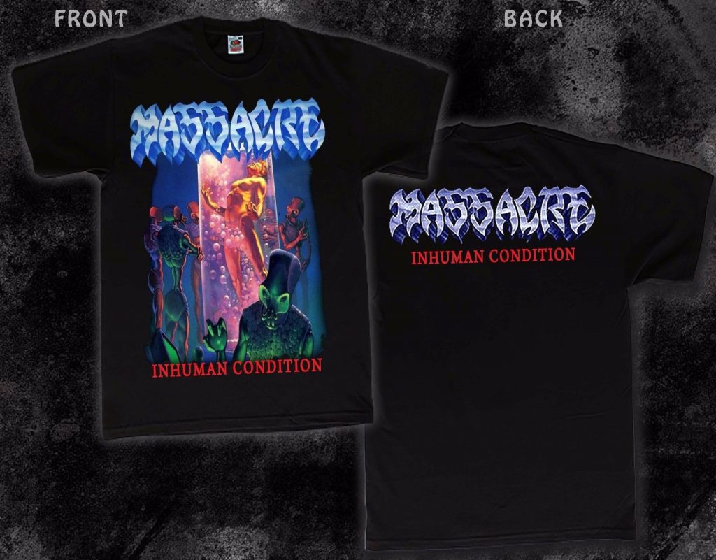 MASSACRE - Inhuman Condition - American Death Metal Band T-Shirt ...