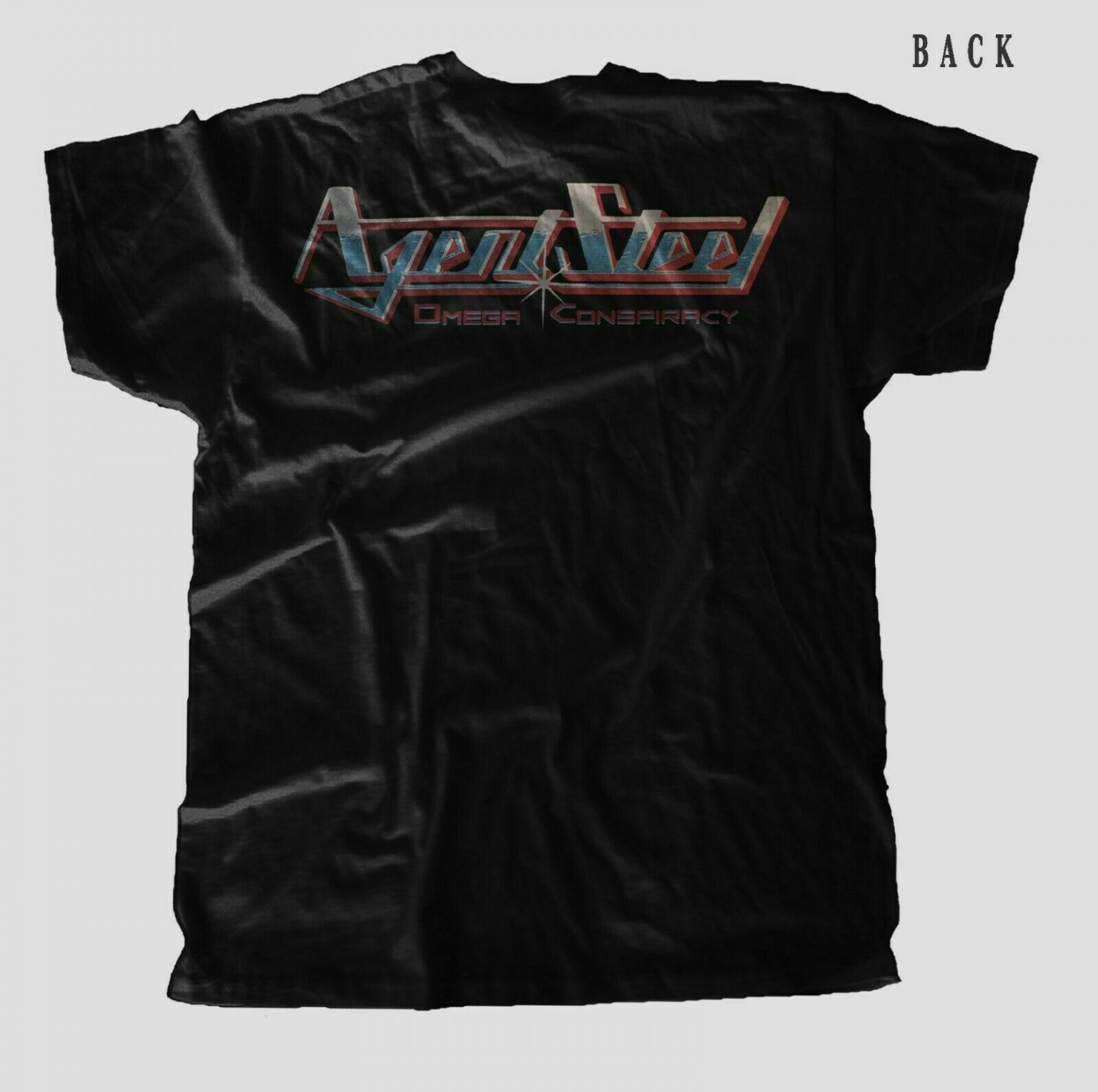 AGENT STEEL - Omega Conspiracy - American Speed Metal Band T-Shirt ...
