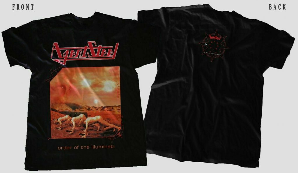 AGENT STEEL - Order of the Illuminati - American Speed Metal Band T ...