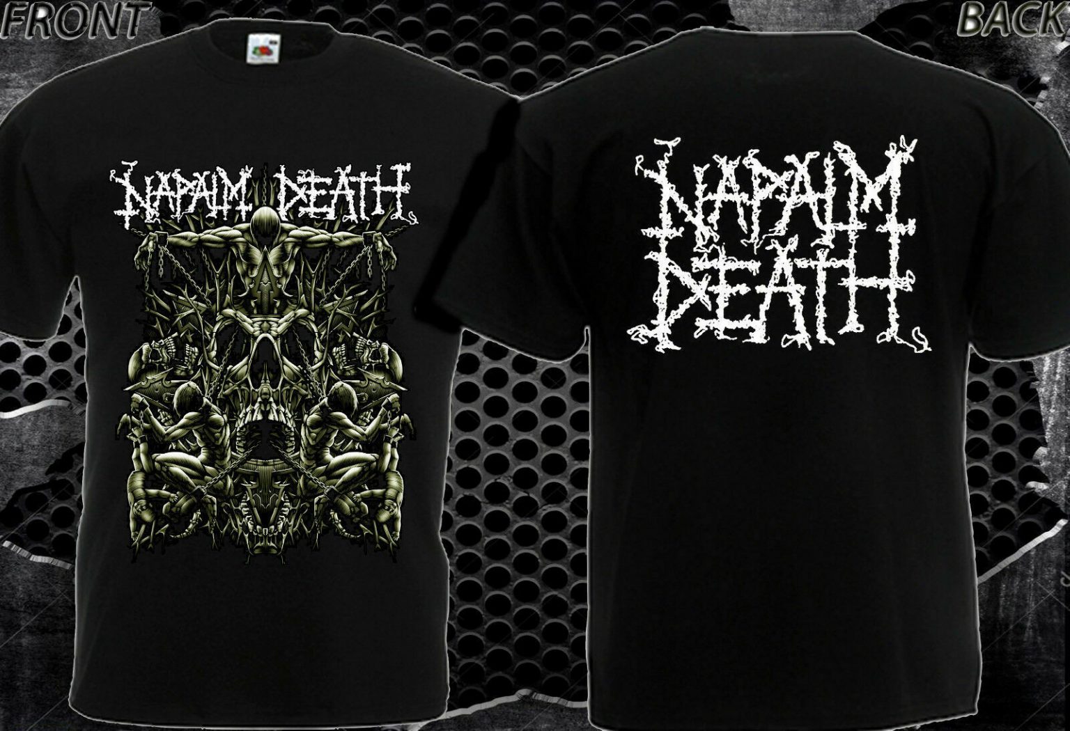 Napalm Death - British Grindcore Band T-Shirt - SquadTee.com