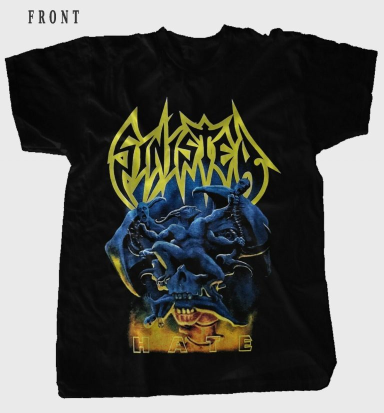 SINISTER - Hate - Death Metal Band T-Shirt - SquadTee.com