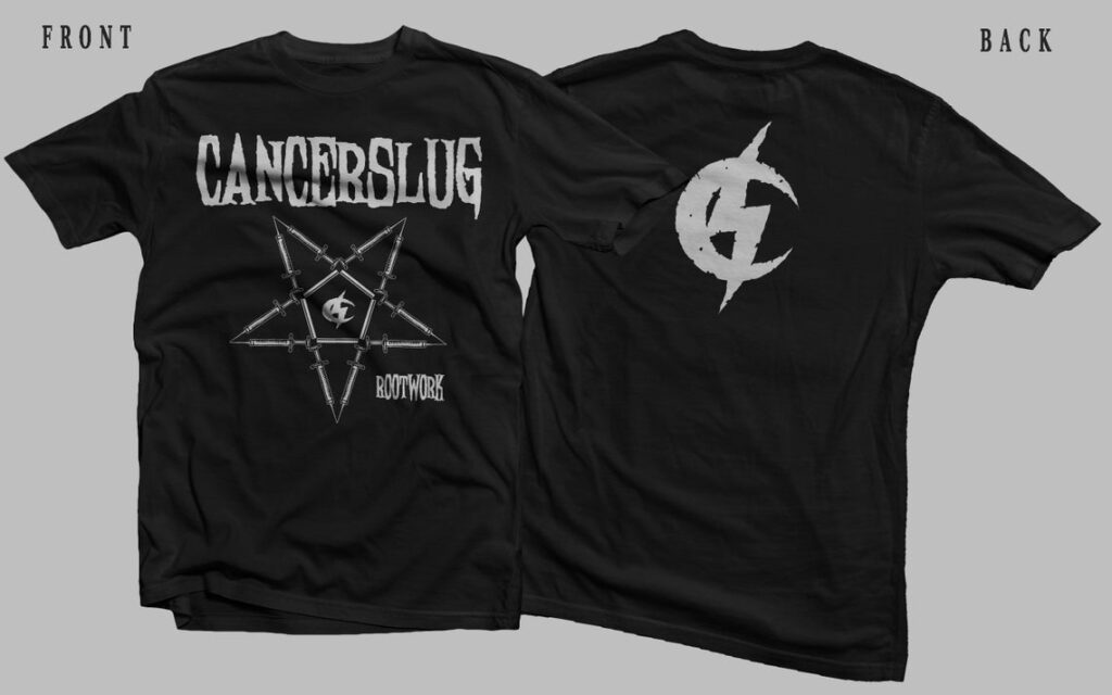 Cancerslug - Rootwork - American Horror Punk Band T-Shirt - SquadTee.com